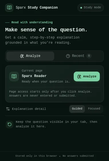 Sparx Study Companion