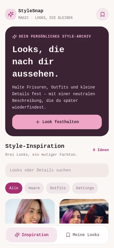 StyleSnap Magic