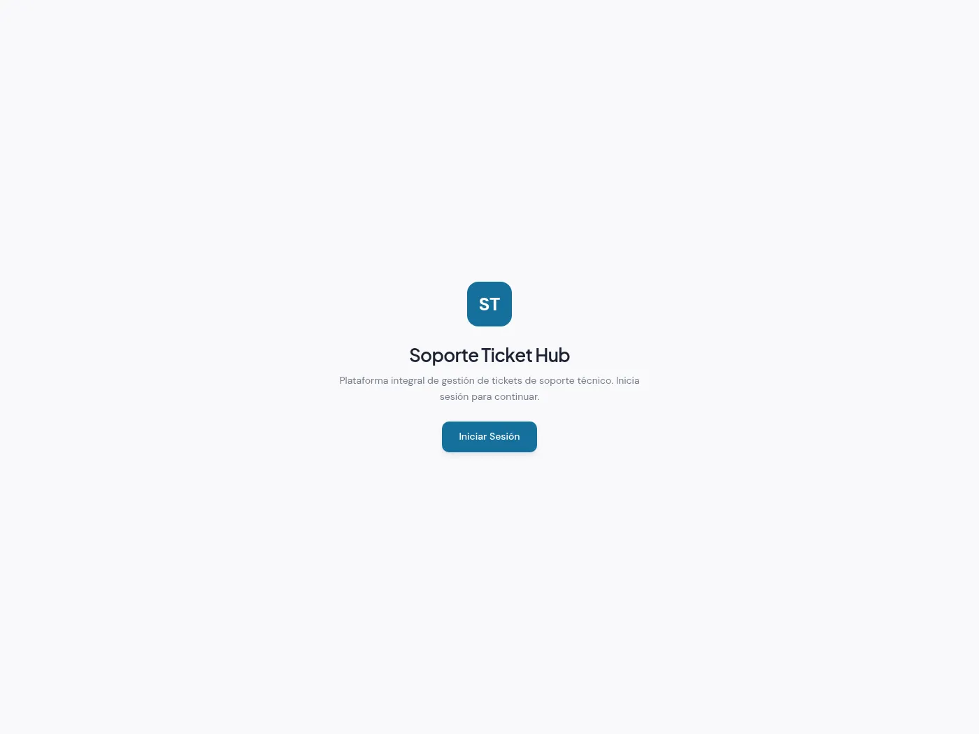 Soporte Ticket Hub