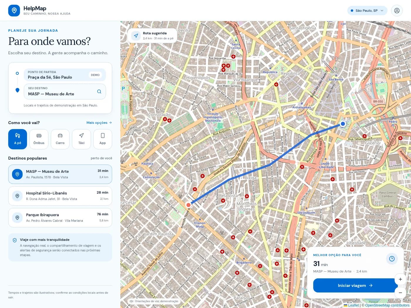 HelpMap Mobility Assistant