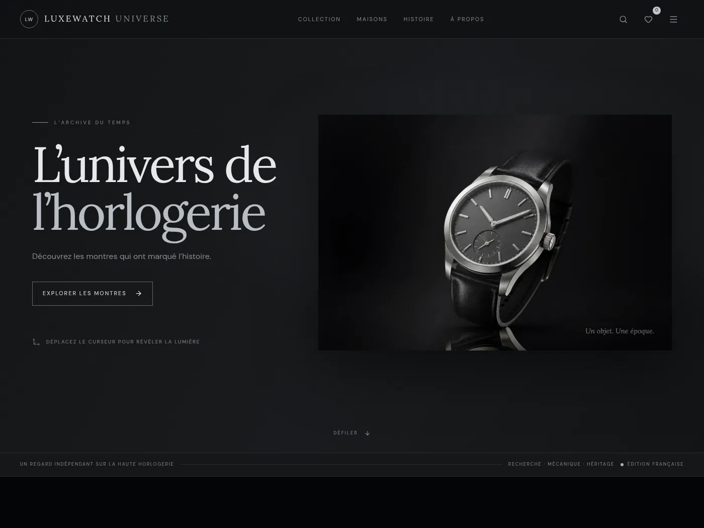 LuxeWatch Universe