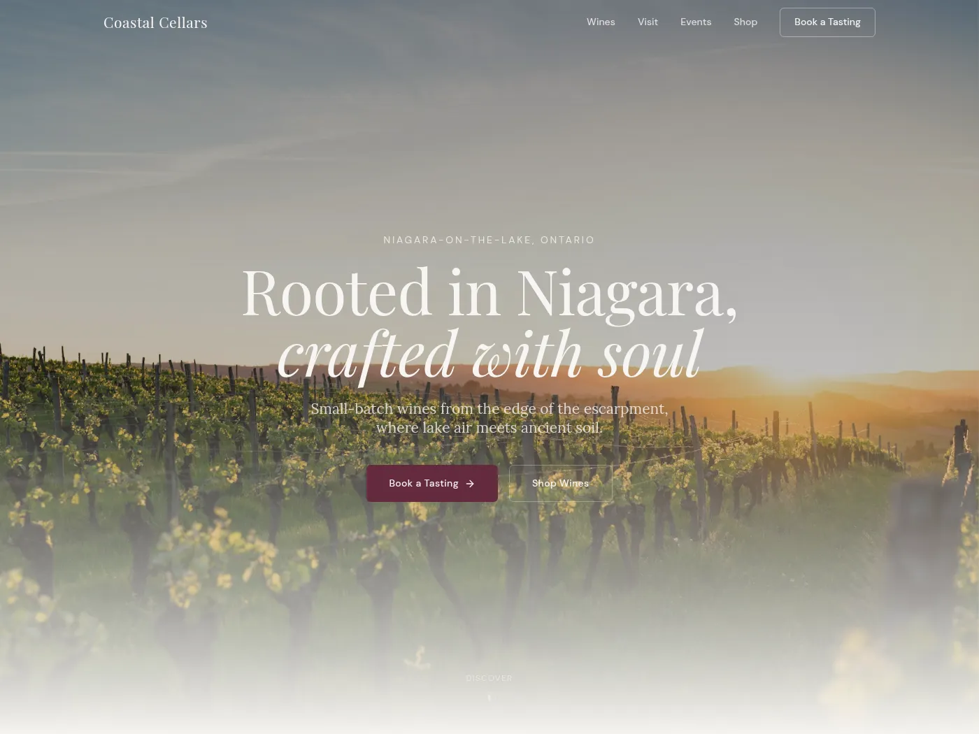 Coastal Cellars Winery Site