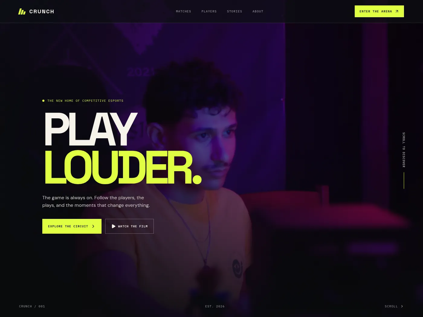 Crunch Esports Platform