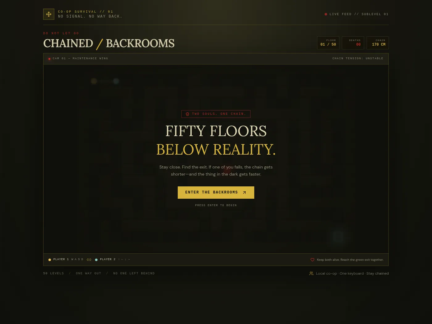 Chained Backrooms Escape