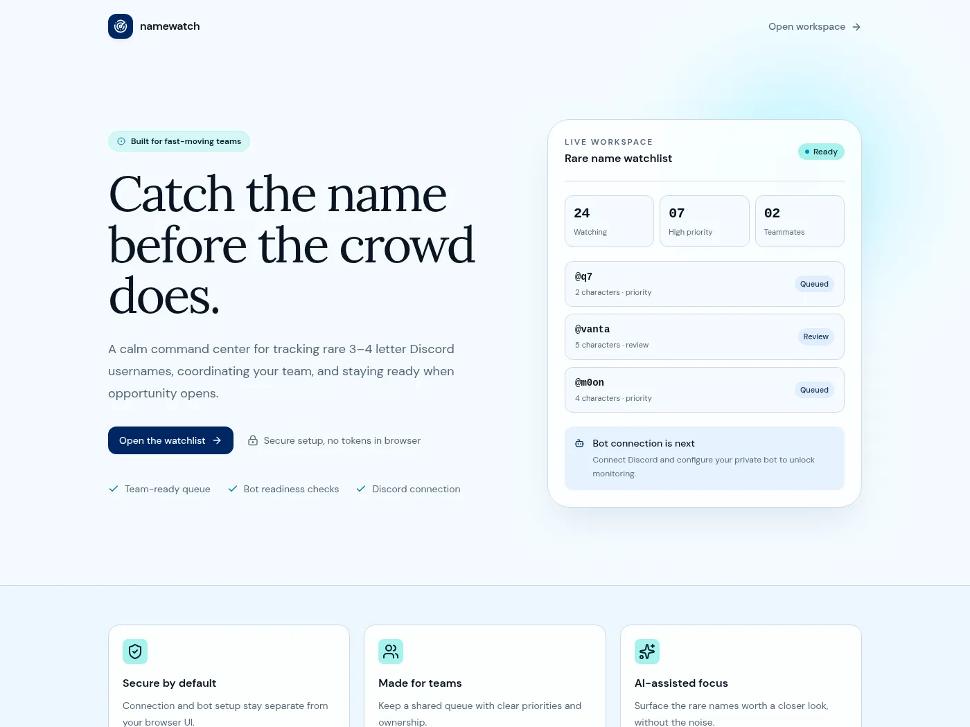 Discord Name Sniper