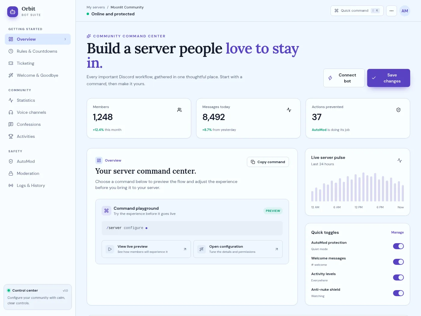 Aesthetic Discord Bot Suite
