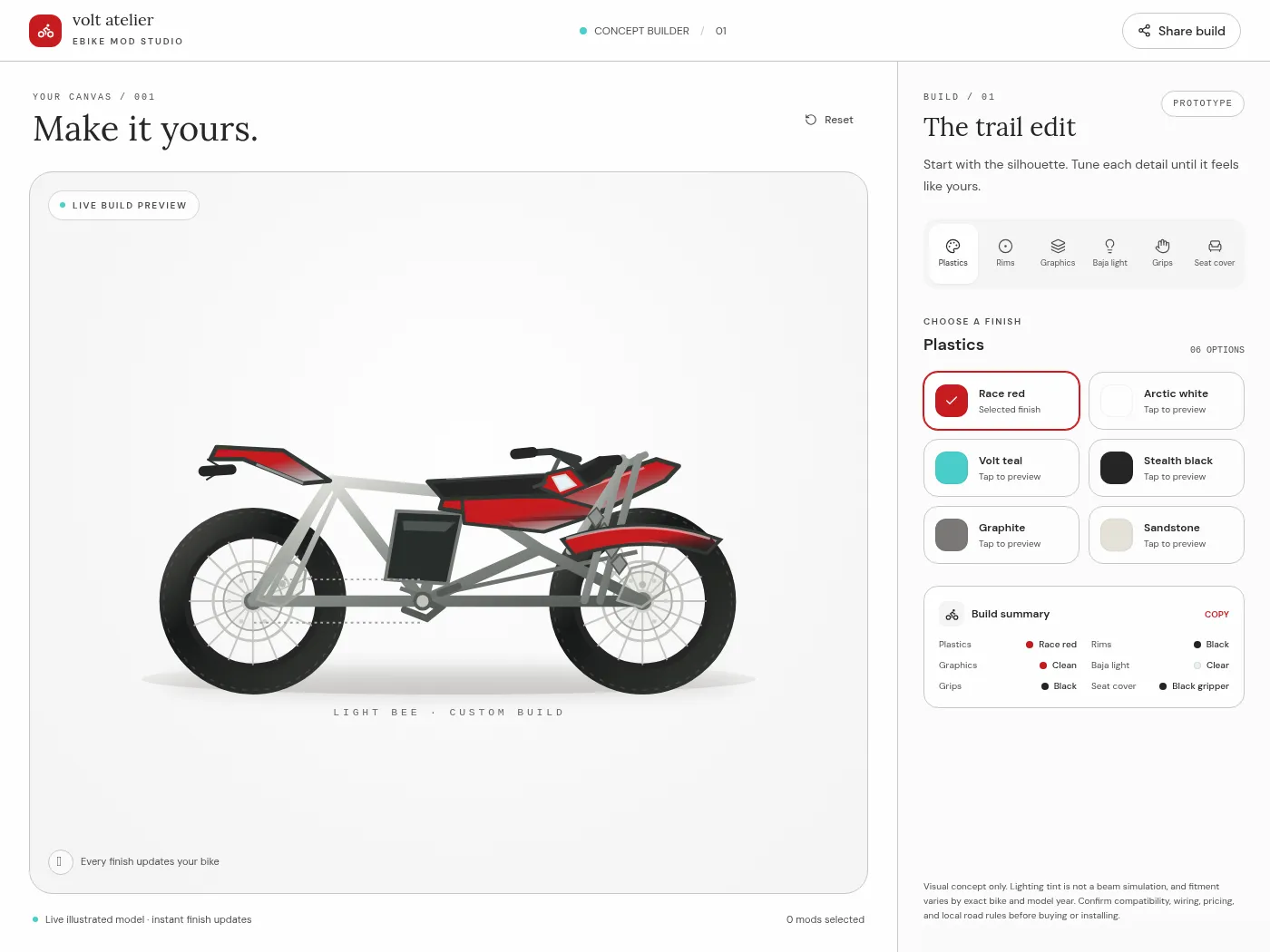 eBike Mod Designer