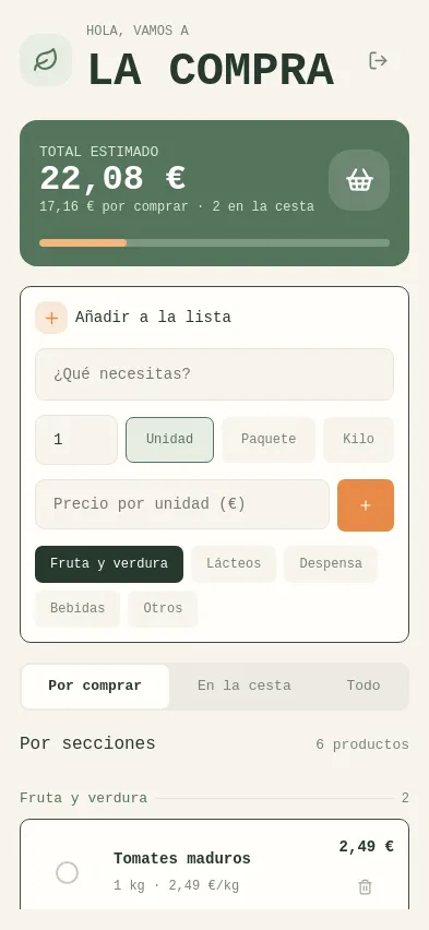 Lista Compra Fácil