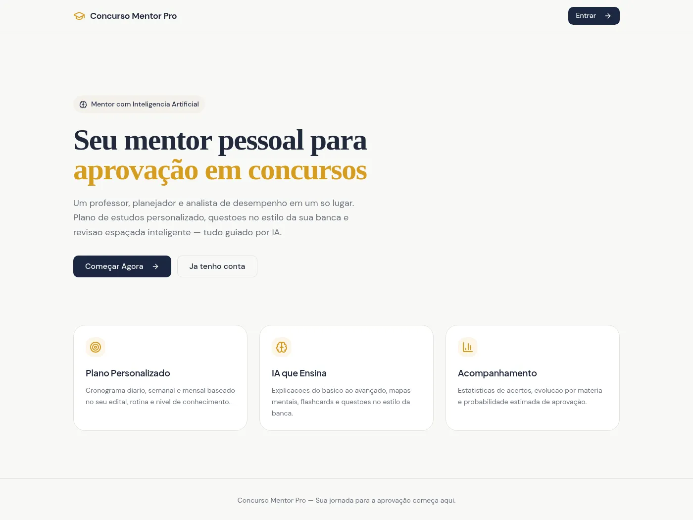 Concurso Mentor Pro