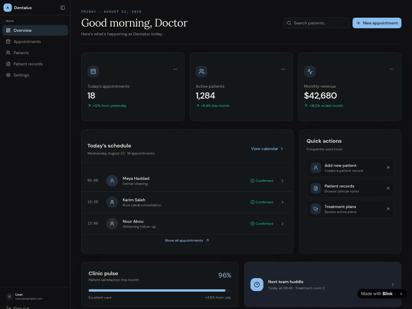 Clinic SaaS Platform