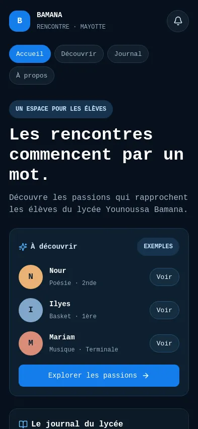 Bamana Rencontre Mobile