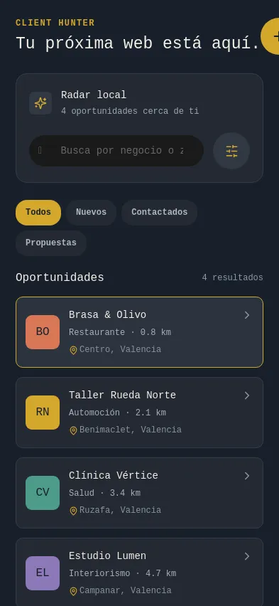 Web Client Hunter