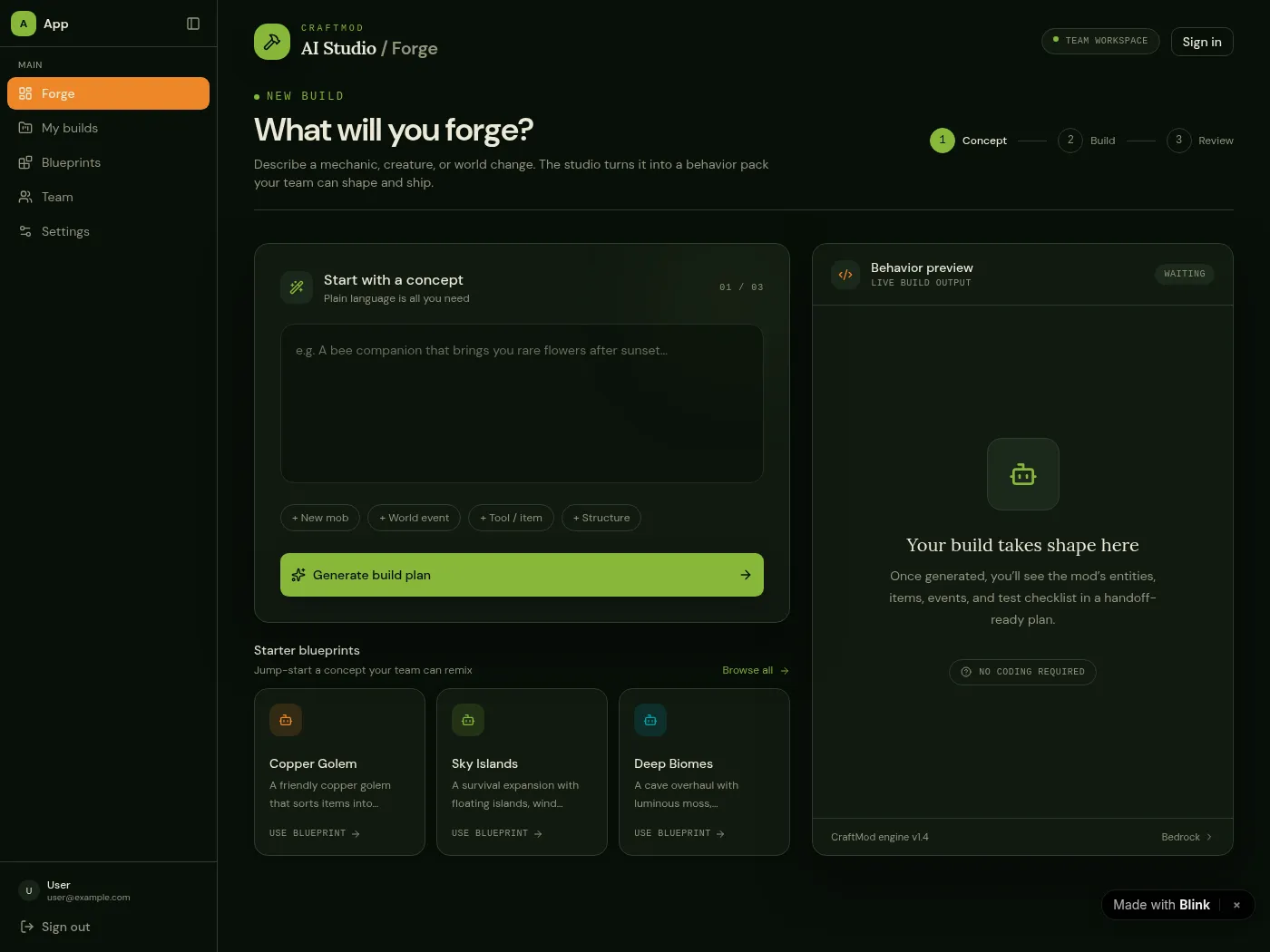 CraftMod AI Studio