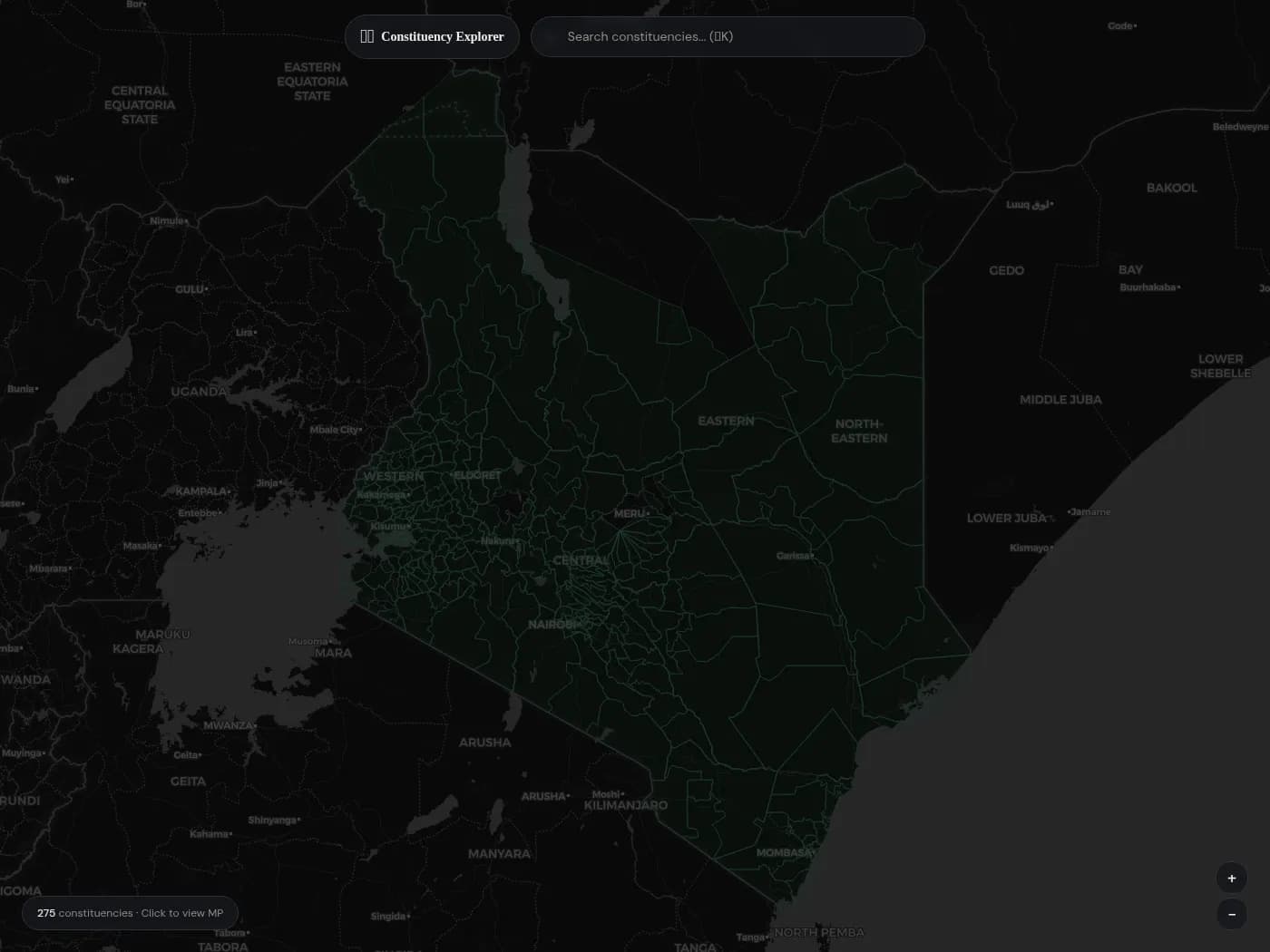 Kenyan Constituency Explorer