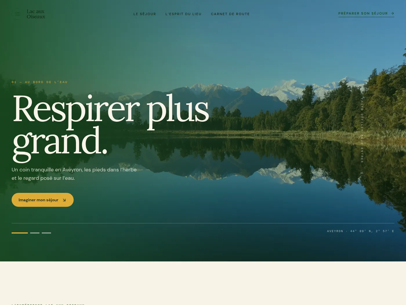 Lac aux Oiseaux Landing