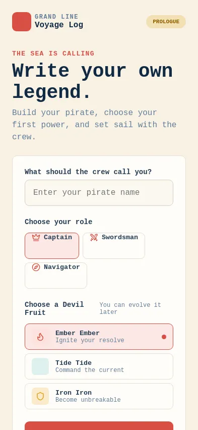 One Piece RP Adventure