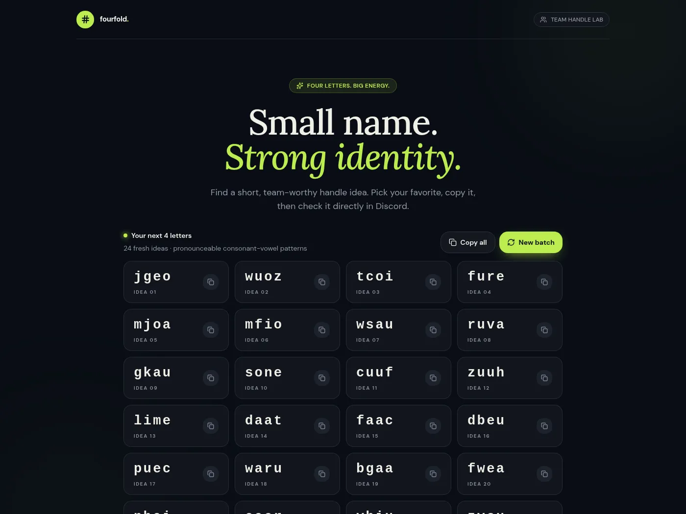 Discord Handle Hunter