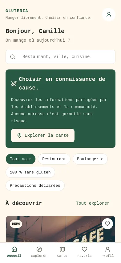Glutenia – Gluten Free France