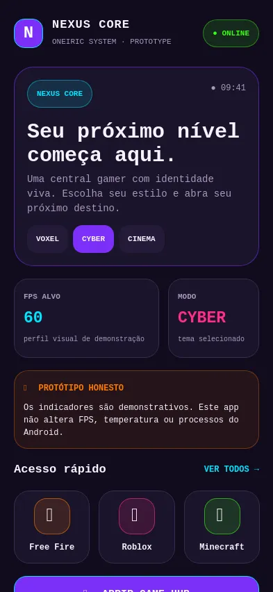 Nexus Oneiric Launcher