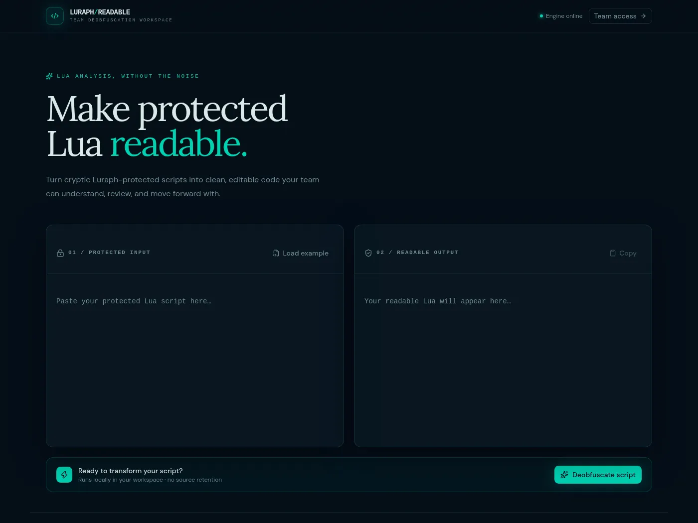 Luraph Deobfuscator