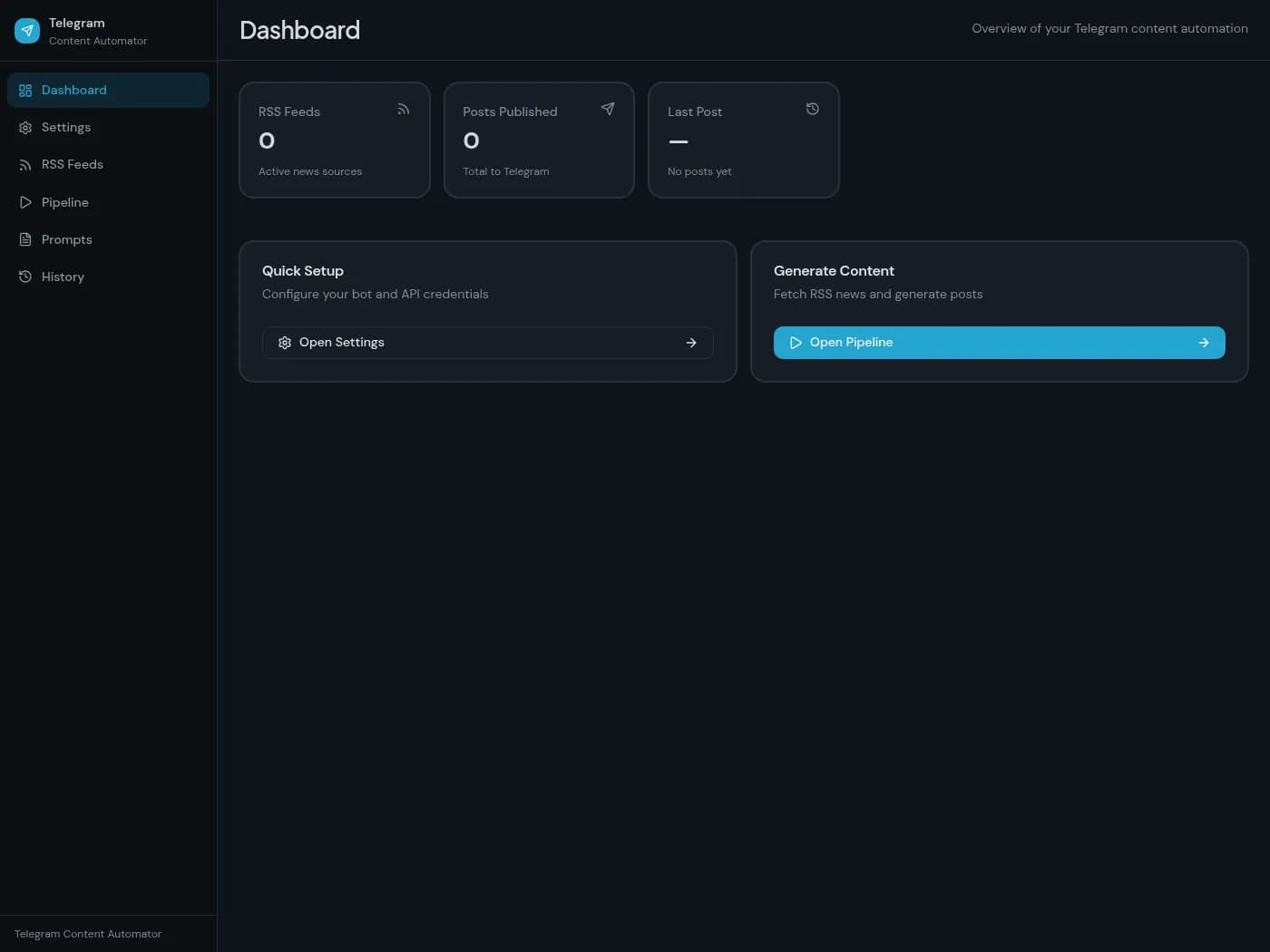 Telegram Content Automator