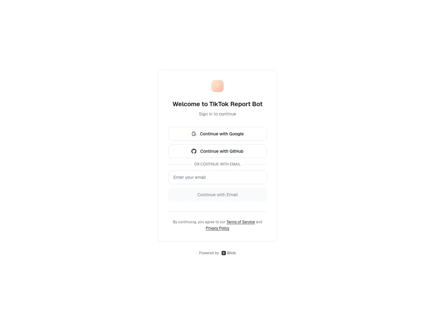 TikTok Report Bot