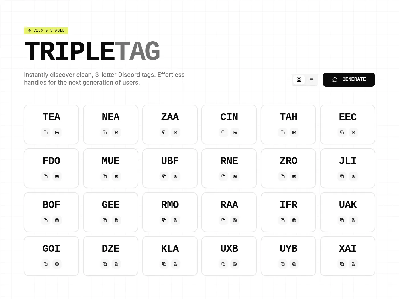 TripleTag Discord Finder