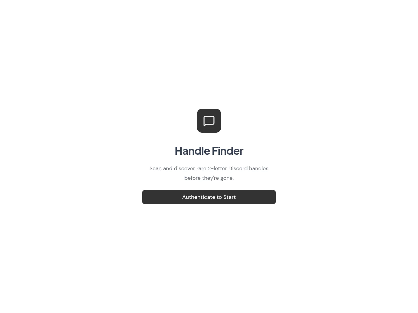 Discord Handle Finder