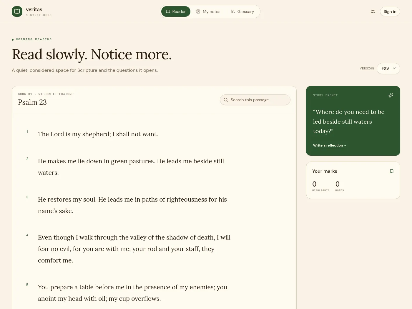 Bible Study App