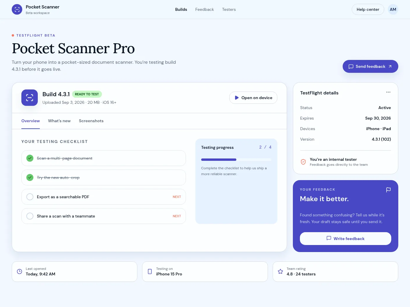 Pocket Scanner Pro