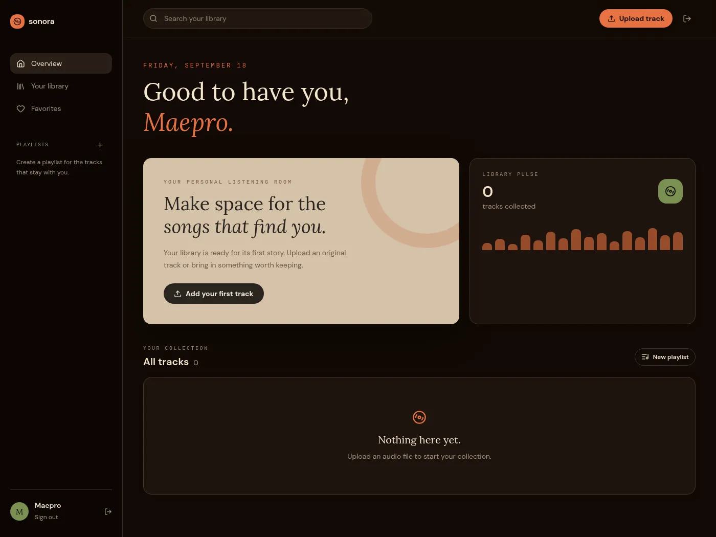 Full-Stack Music Hub