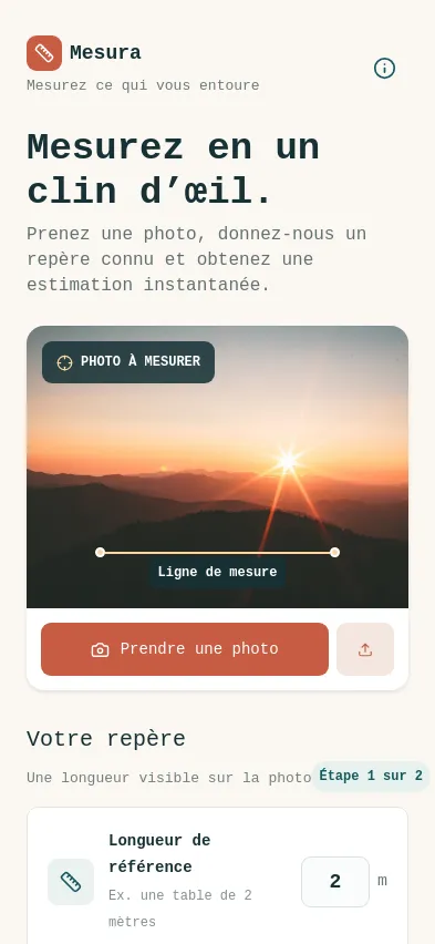 Photo Distance Meter