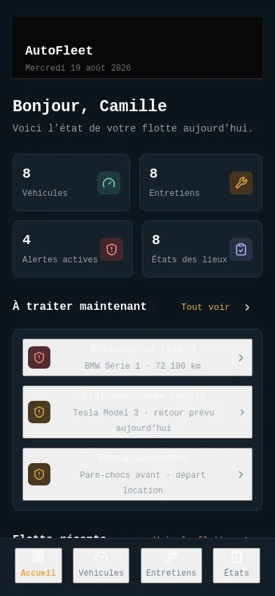 AutoFleet Manager