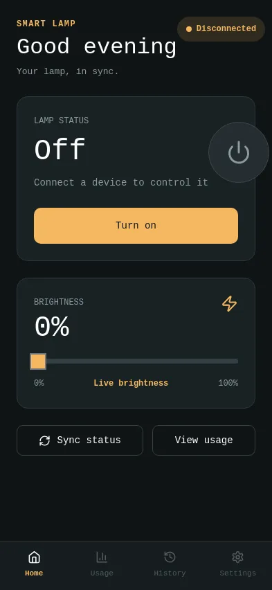 Smart Lamp Control Suite