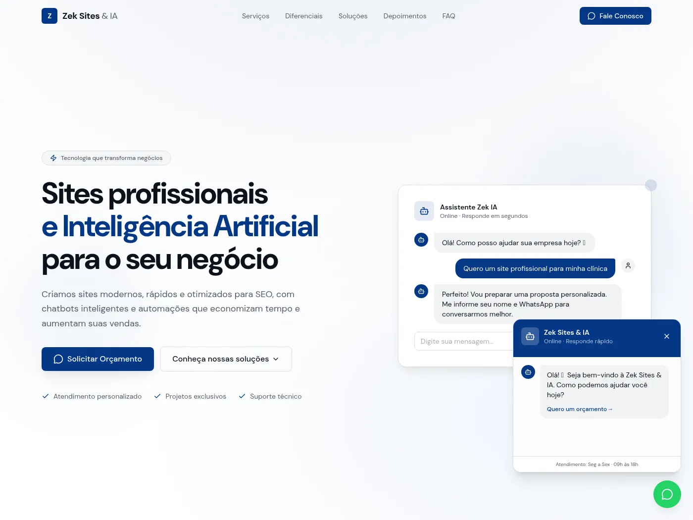 Zek Sites & IA Hub