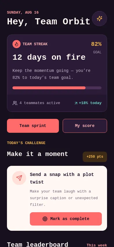 Snap Score Booster