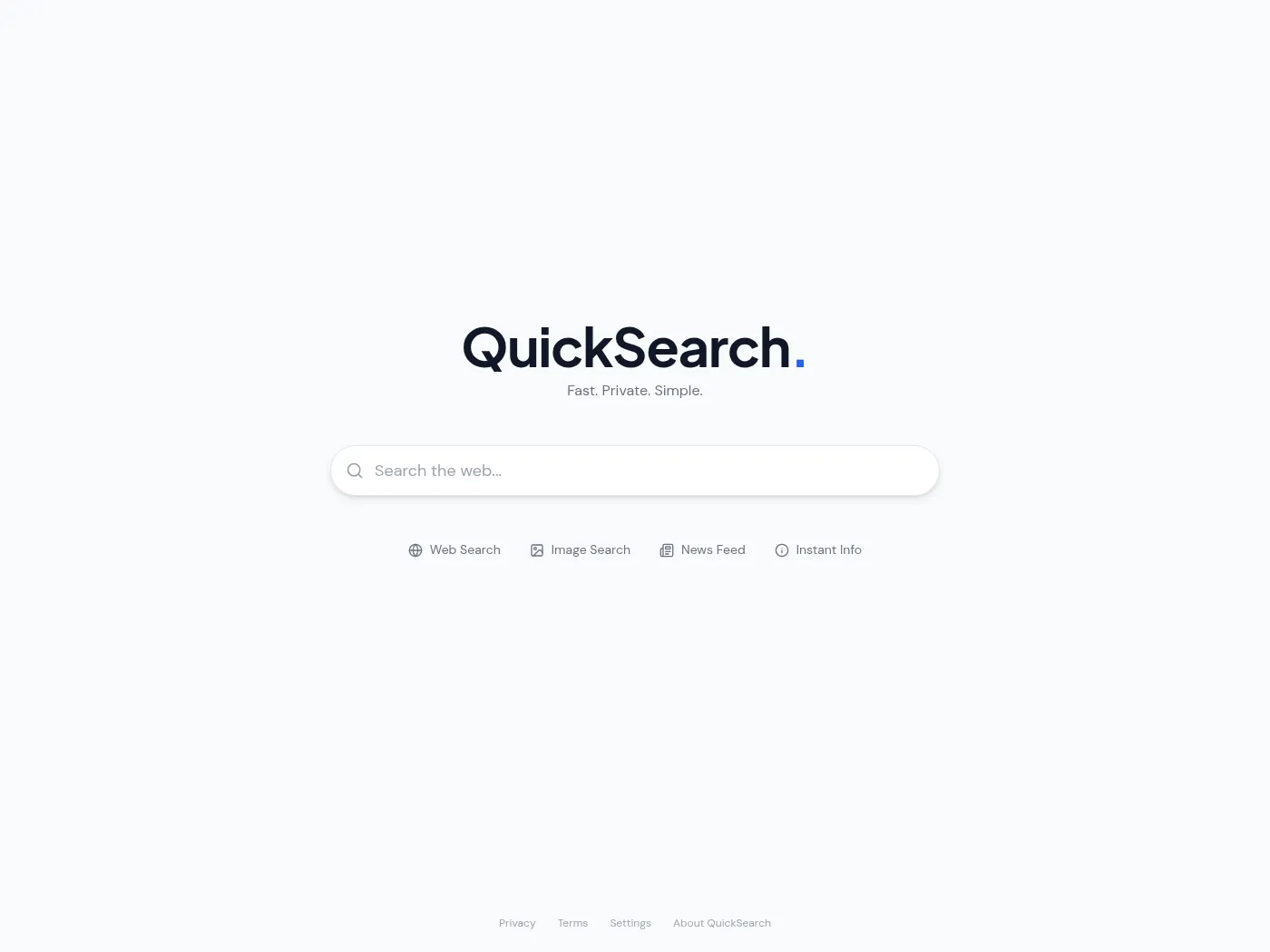 QuickSearch Portal