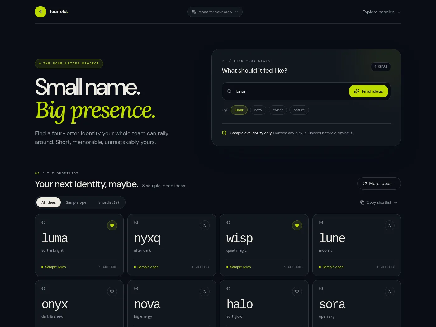 Discord Handle Finder