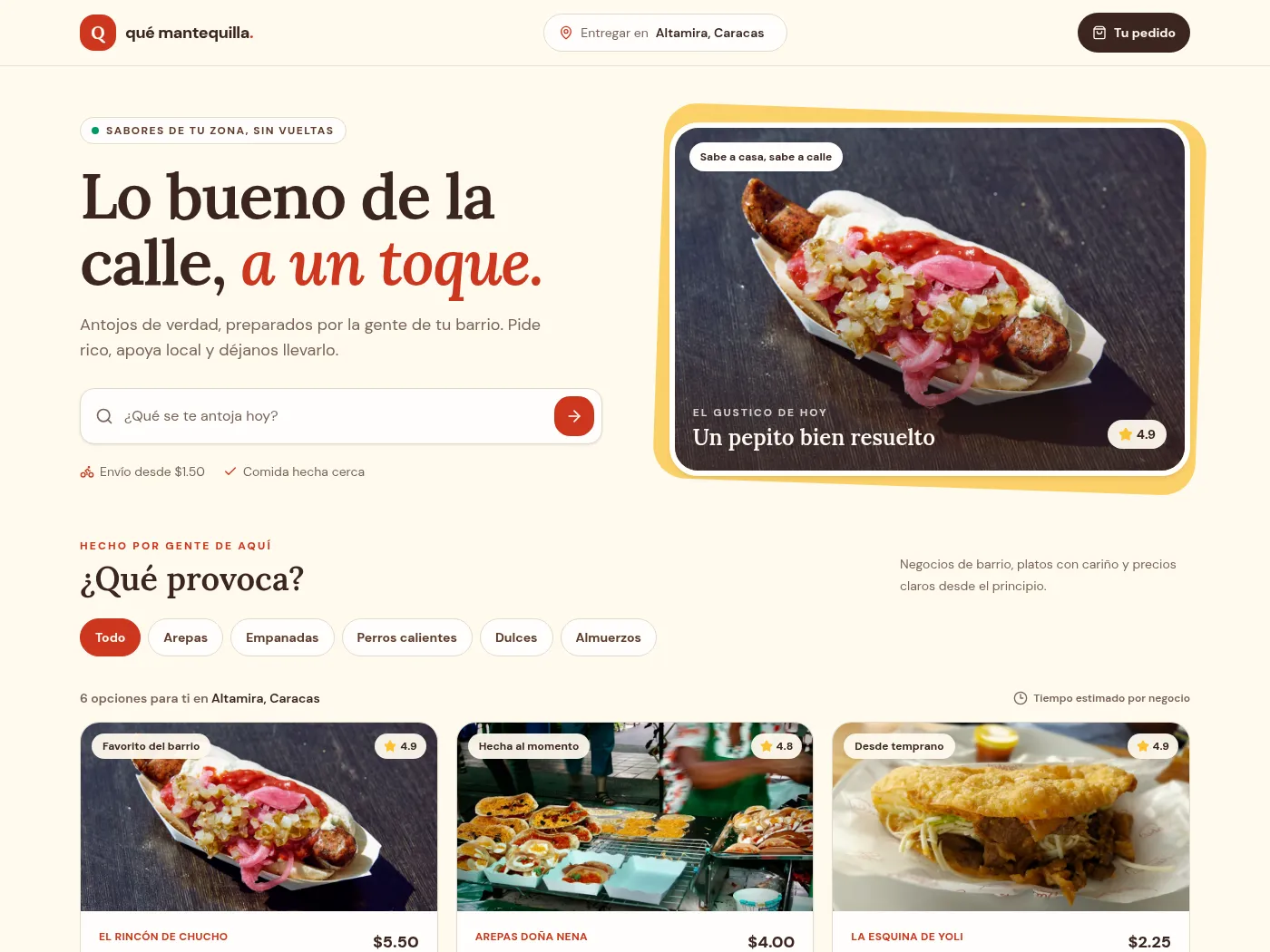 Qué Mantequilla App