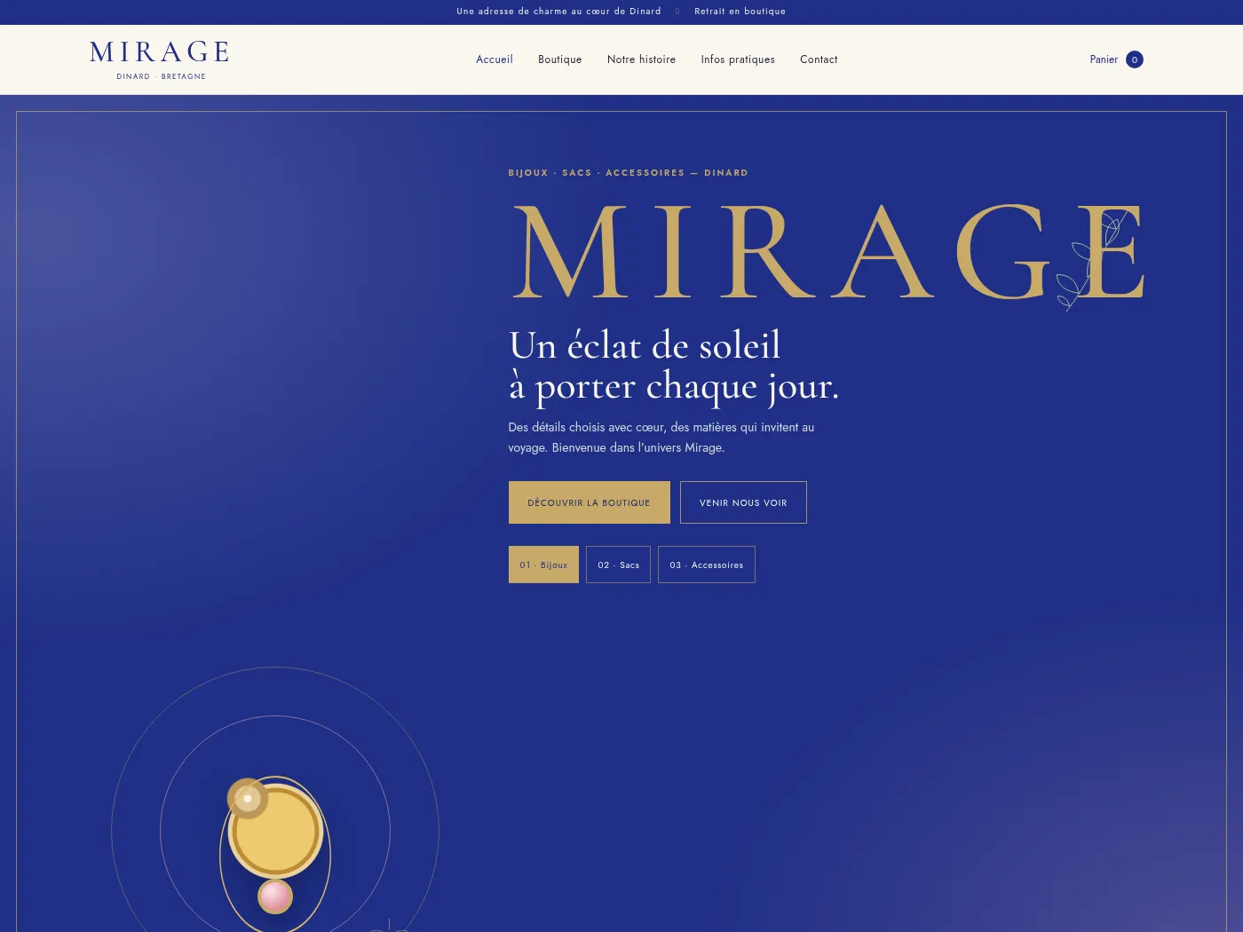 Mirage Boutique Vitrine