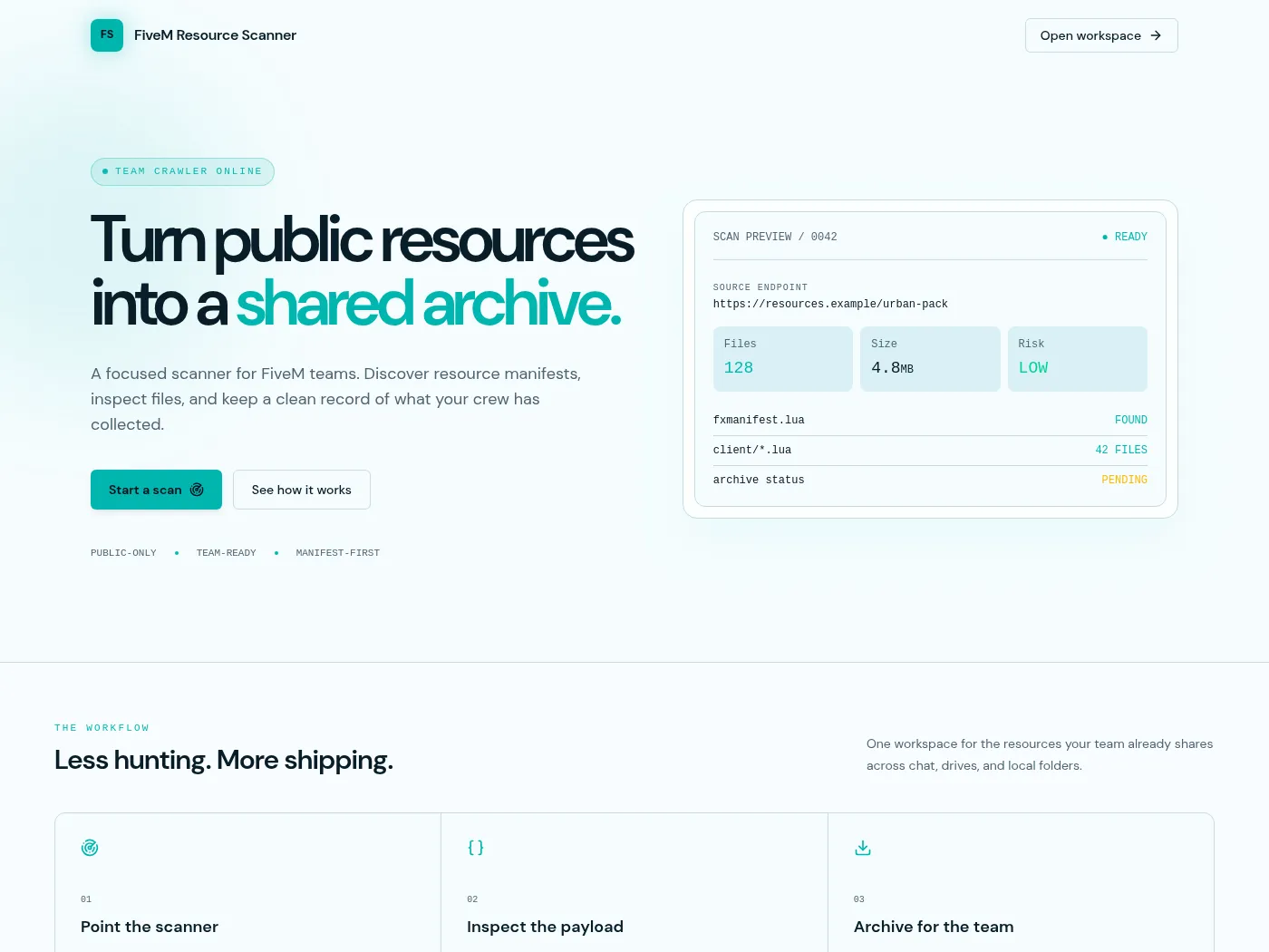 FiveM Resource Scanner