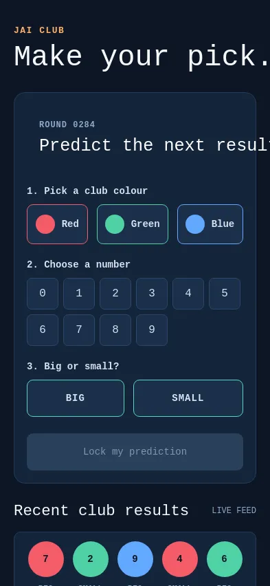 Jai Club Predictor