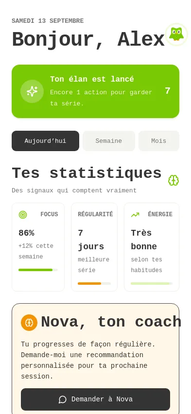 AI Coach Modern App