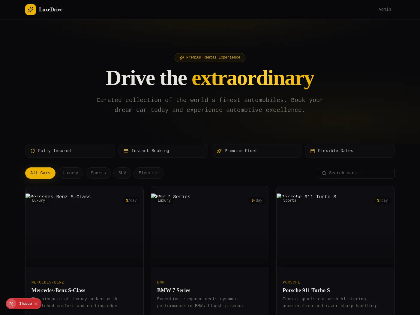 3D Car Marketplace