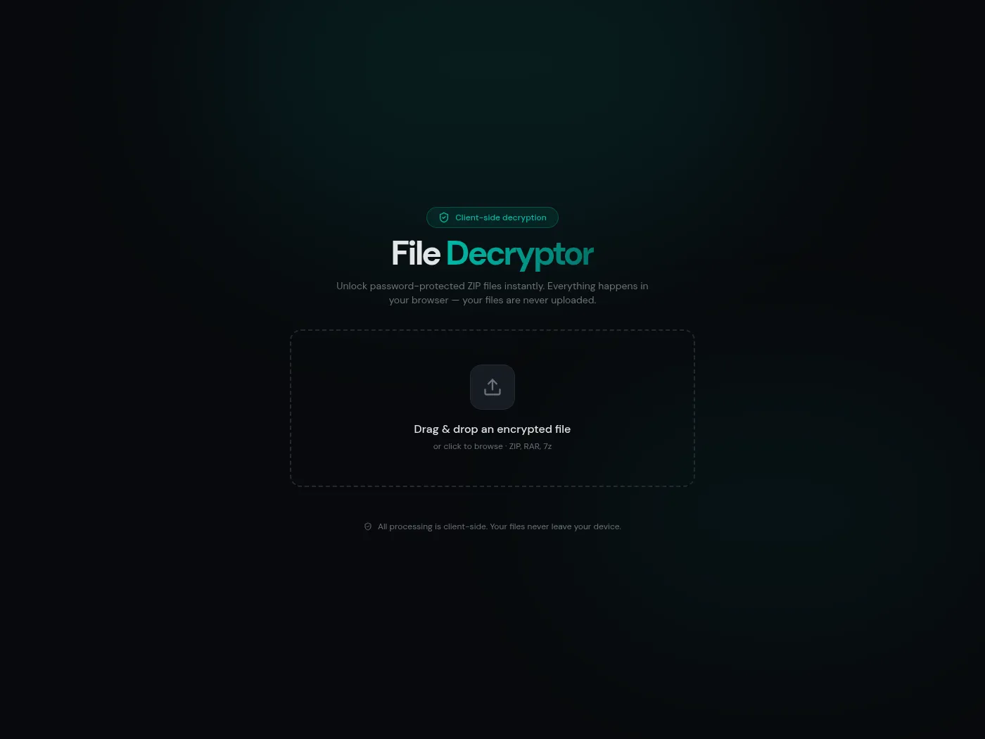 File Decryptor