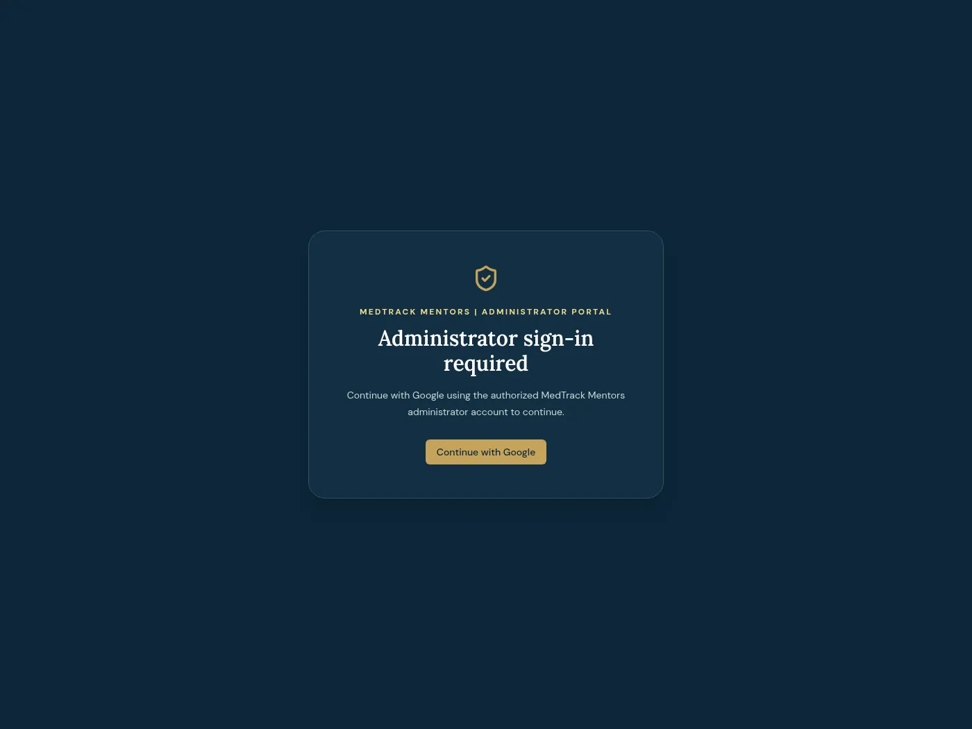MedTrack Mentors Tracker