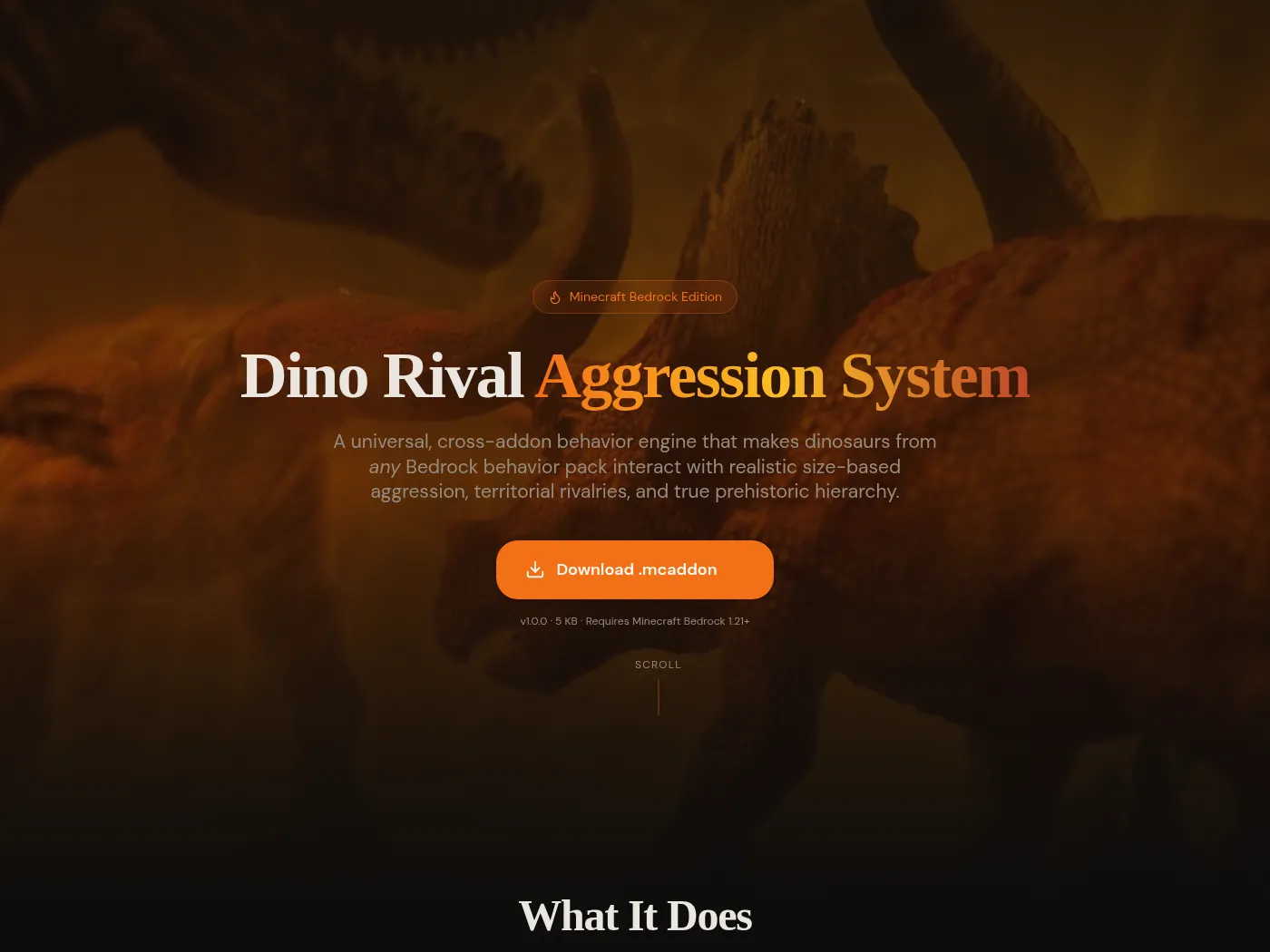 Dino Rival Aggression System