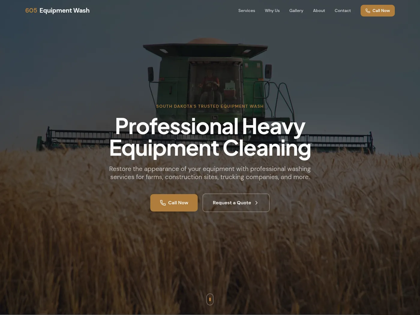 605 Equipment Wash Site