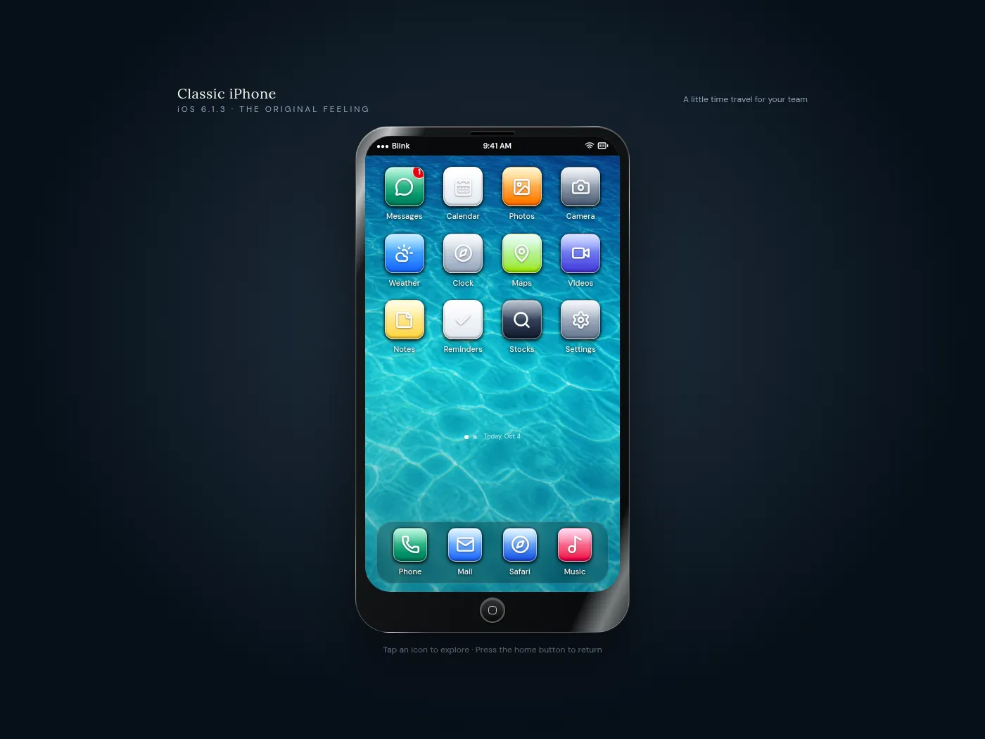 iOS 6 Classic Web