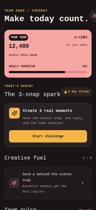 SnapScore Booster